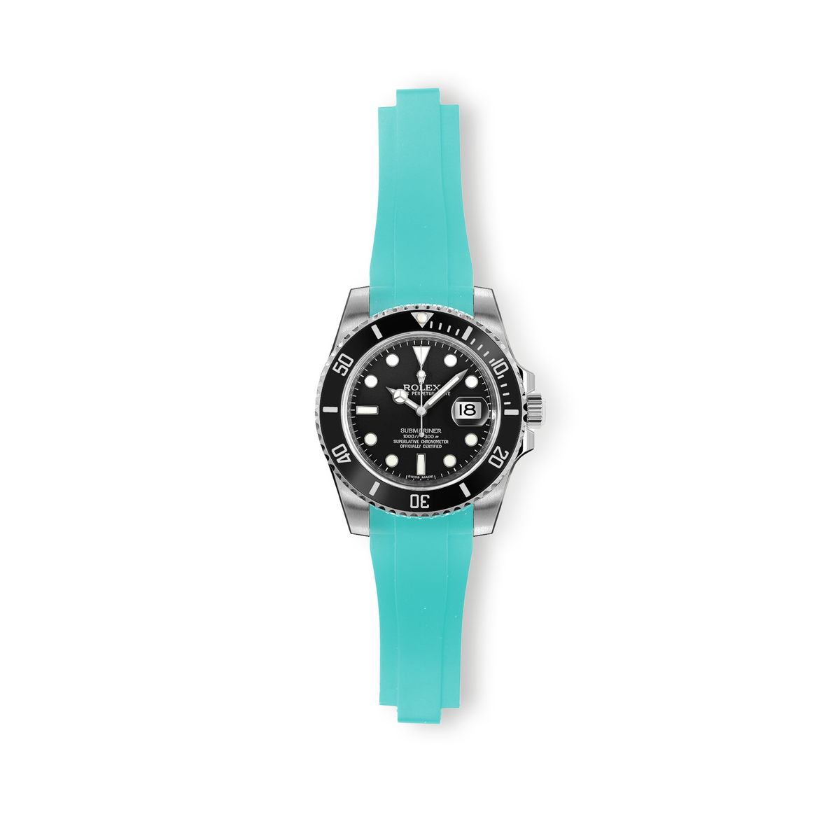 Tiffany Blue Watchstrap - Submariner 40mm (for 2020 and older models ...